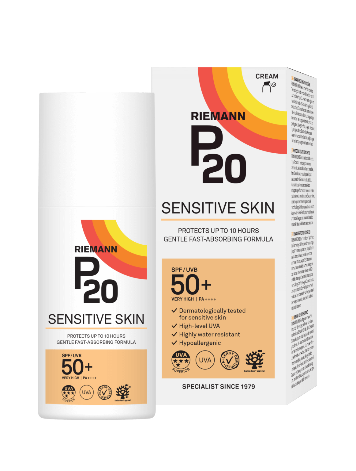 Sensitive Skin SPF 50+ - P20.co.uk