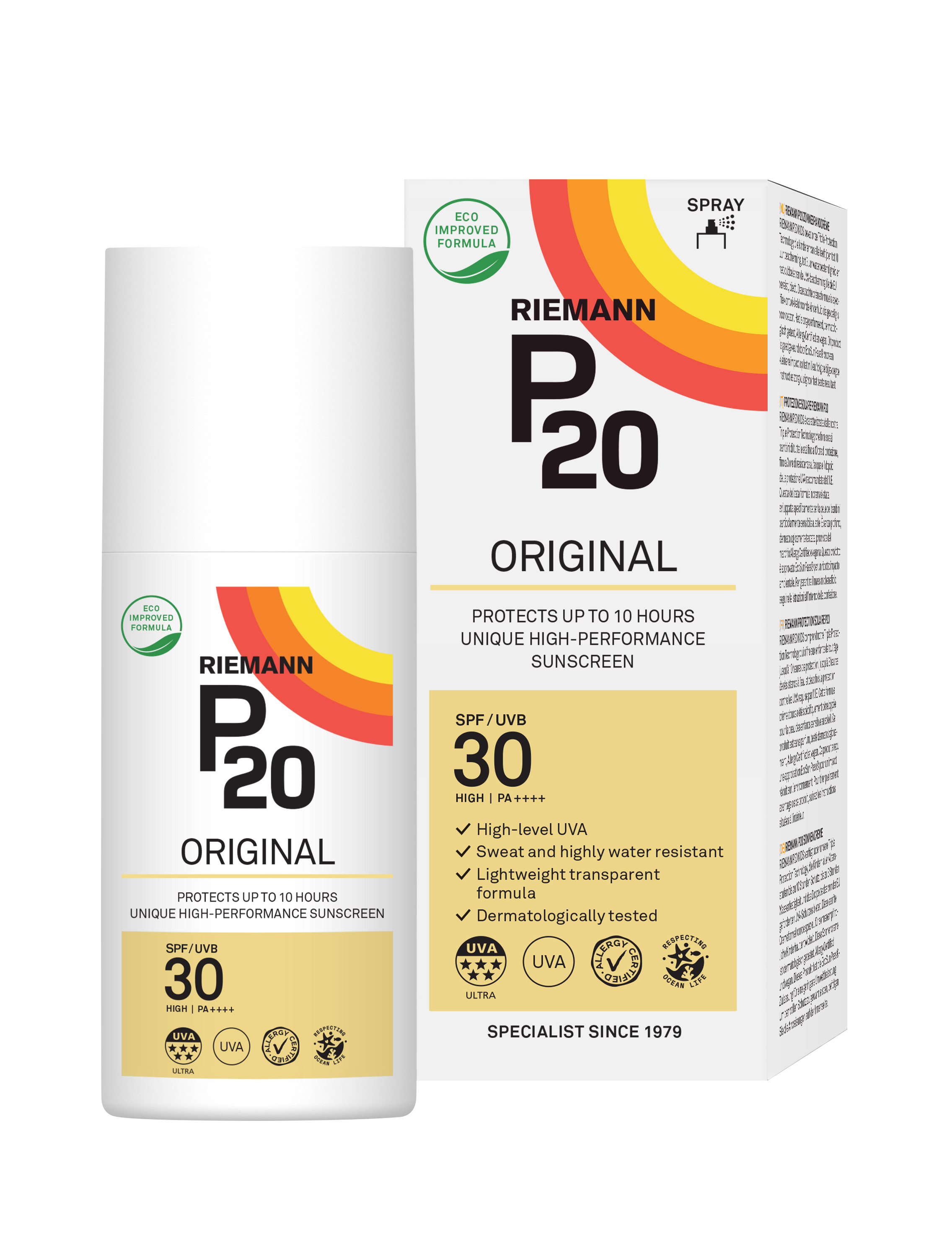 Original Spray SPF 30 - P20.co.uk